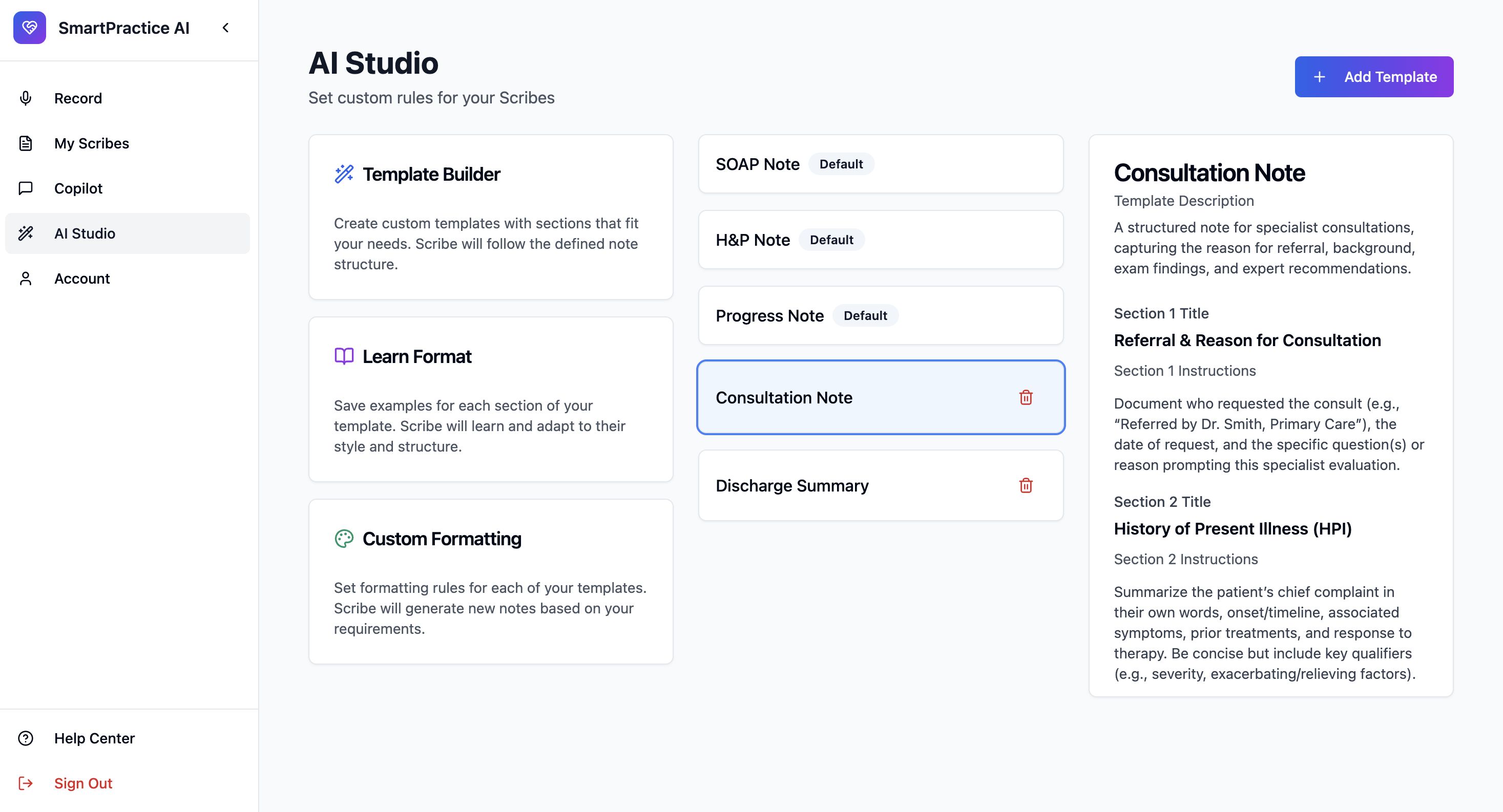 SmartPractice AI - AI Medical Note Taking & Clinical Documentation Software
